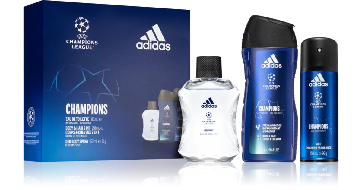 Adidas UEFA Champions League Champions Edition Gift Set (for the ...