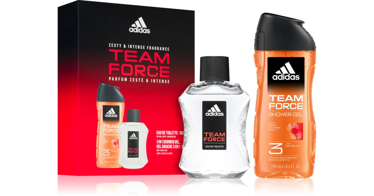 Adidas Team Force gift set for the body for men | notino.co.uk