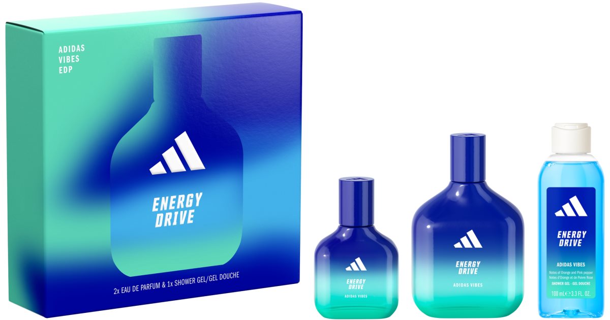 Adidas Vibes Energy Drive coffret cadeau (corps) mixte | notino.fr