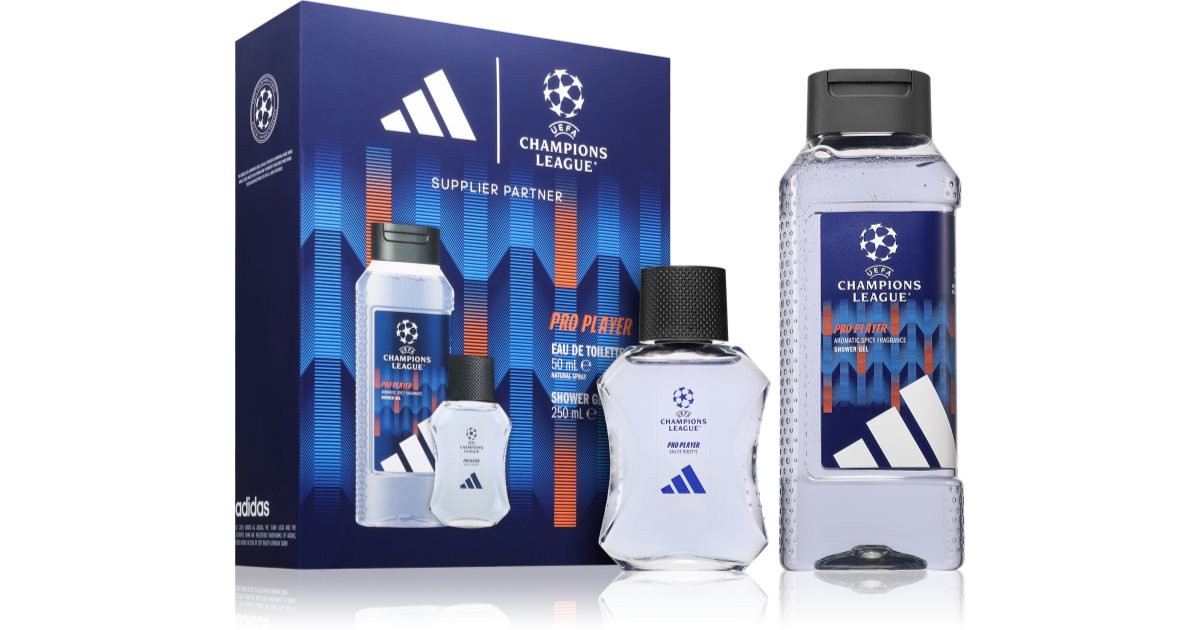 Adidas UEFA Champions League Pro Player gift set for men | notino.co.uk