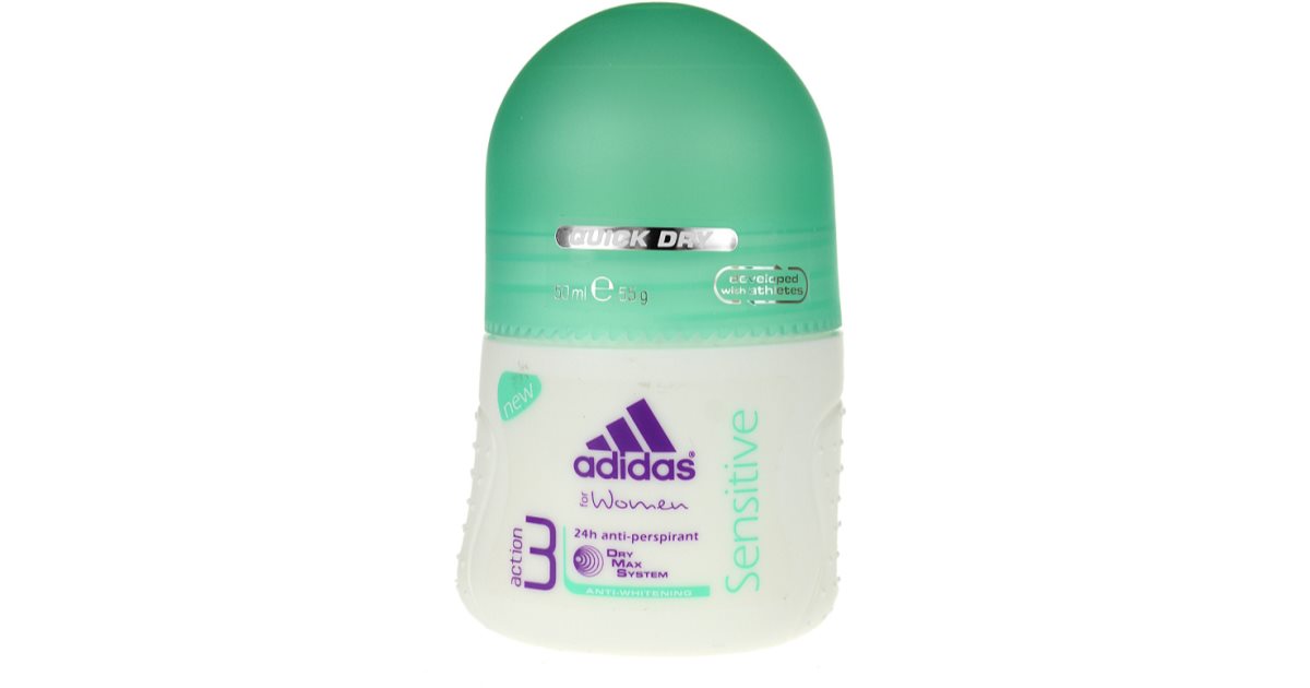 Adidas A3 Sensitive deodorant roll-on pro ženy 50 ml | notino.cz