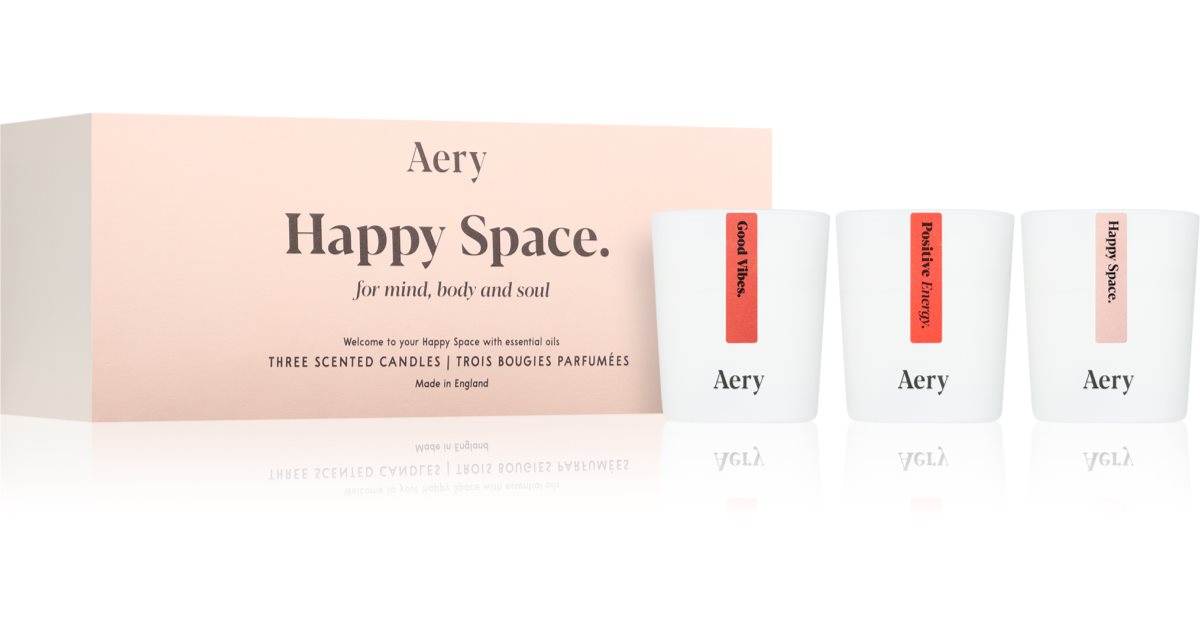 Aery Aromatherapy Happy Space scented candle | notino.co.uk