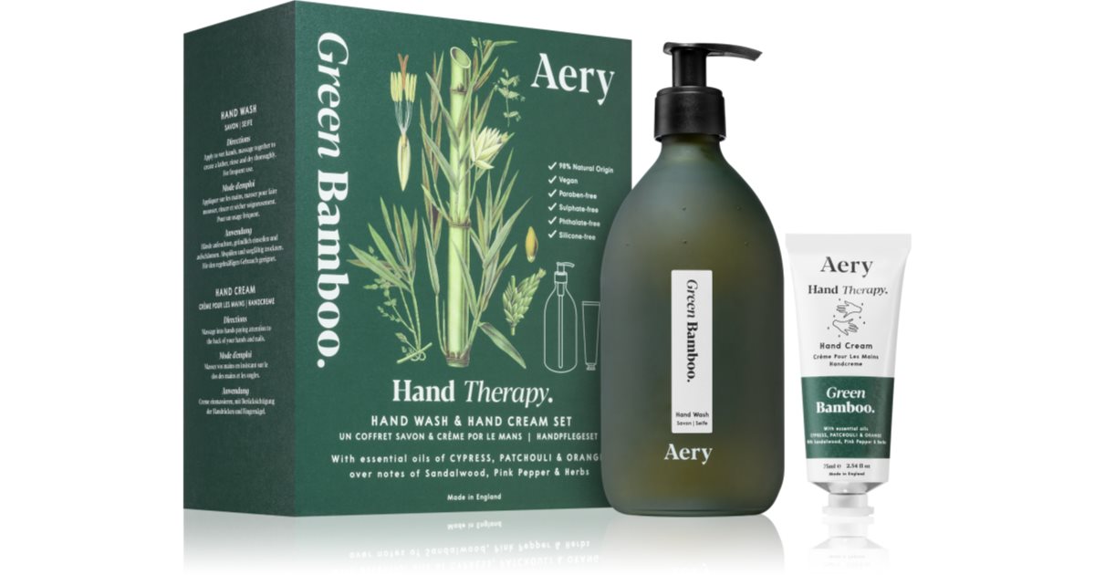 Aery Green Bamboo dárková sada | notino.cz