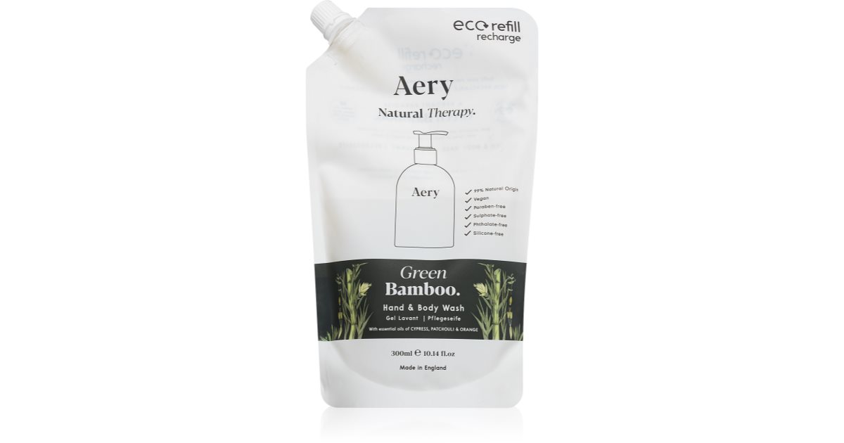 Aery Botanical Green Bamboo Vloeibare Zeep voor Handen en Lichaam ...