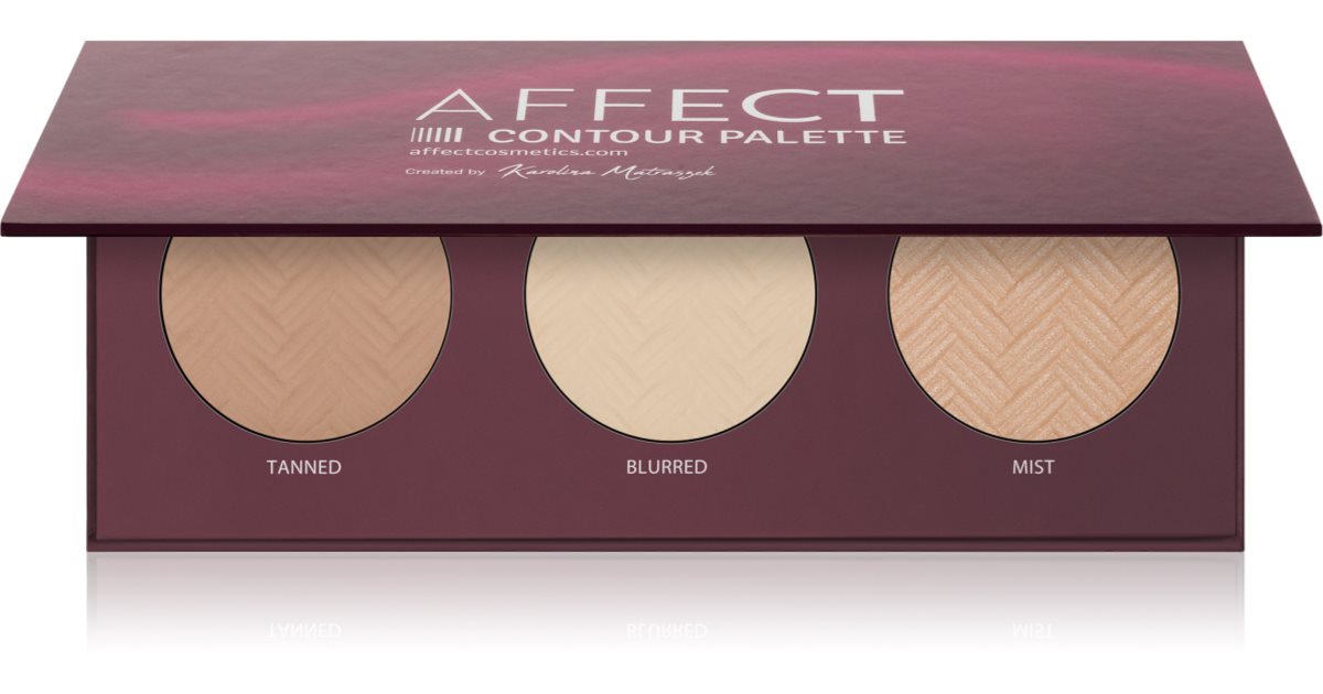 Affect Contour Palette paleta za konture obraza za obraz | notino.si