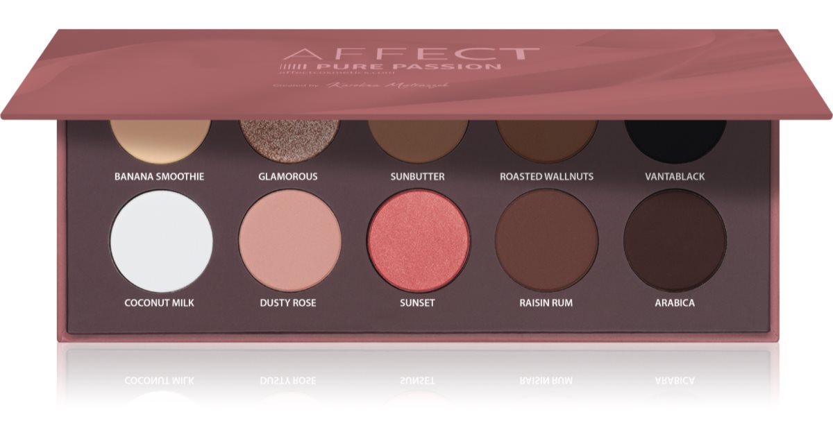 Affect Pressed Eyeshadow Palette Lidschattenpalette