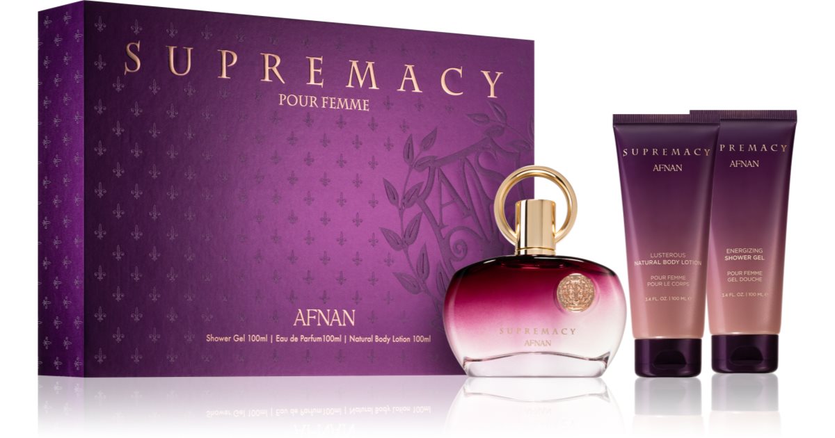 Afnan Supremacy Pour Femme Purple gift set for women | notino.co.uk