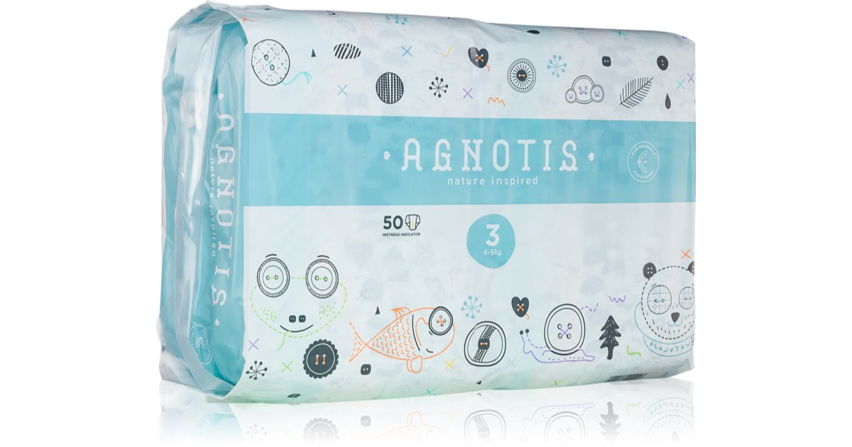 Agnotis Baby Diapers No 3 couches jetables | notino.fr
