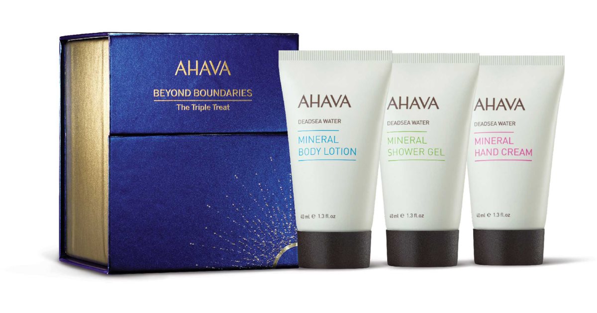 AHAVA Beyond Boundaries The Triple Treat coffret para corpo | notino.pt