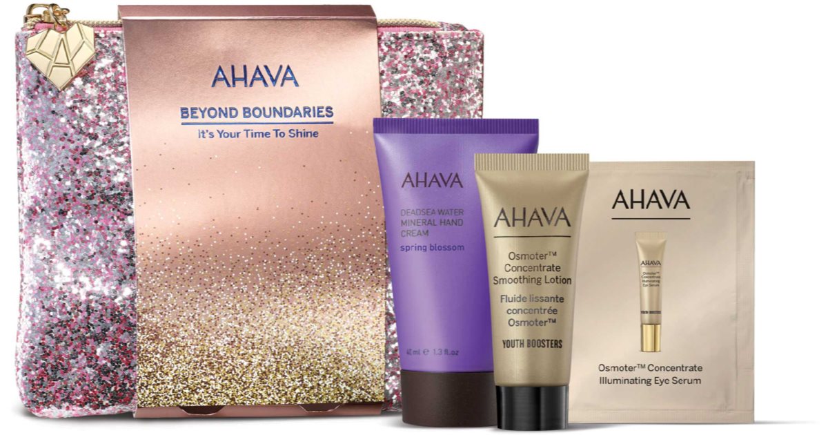 AHAVA Beyond Boundaries It's Your Time To Shine gift set for face and ...