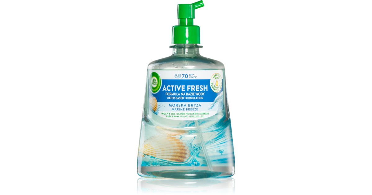 Air Wick Active Fresh Marine Breeze luftfrisker Genopfyldning | Dufte til hjemmet Air Wick ...