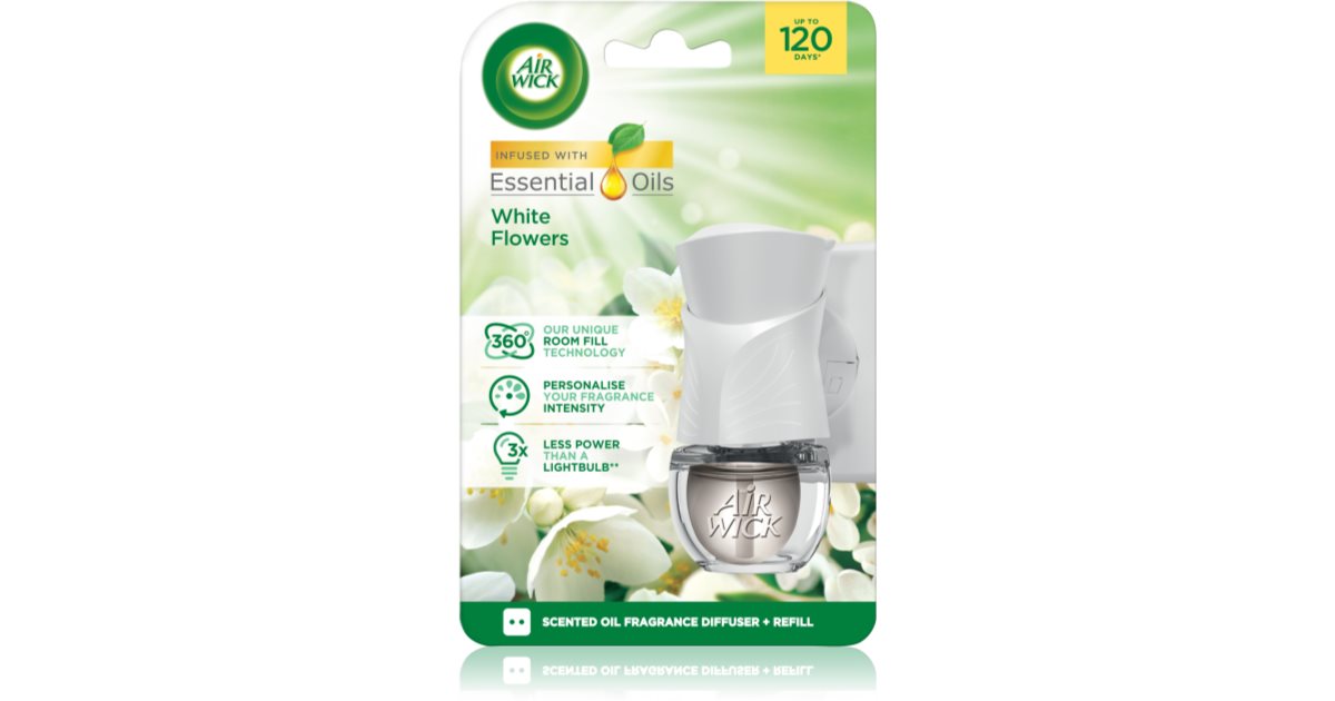 Air Wick White Flowers Electric polnilo za aroma difuzor | notino.si Air Wick White Flowers Electric polnilo za aroma difuzor | notino.si