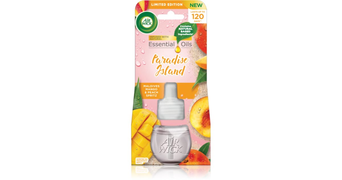 Air Wick Paradise Island Maldives Mango & Peach Spritz refill for aroma ...