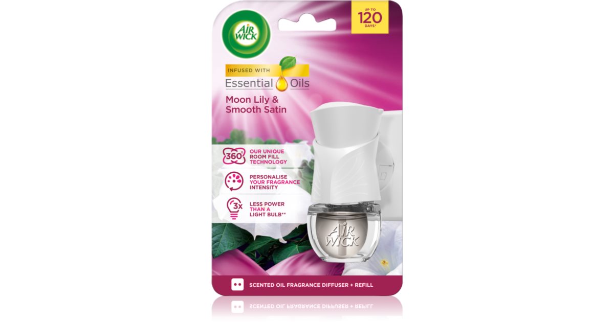 Air Wick Moon Lily & Smooth Satin Electric elektrinis oro gaiviklis su užpildu | notino.lt