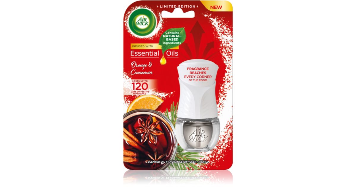 Air Wick Magic Winter Orange & Cinnamon електричний дифузор Великий ...