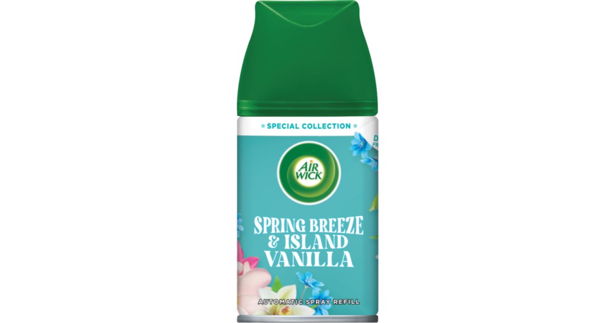 Air Wick Freshmatic Spring Breeze & Island Vanilla luftfrisker Genopfyldning | Dufte til hjemmet ...