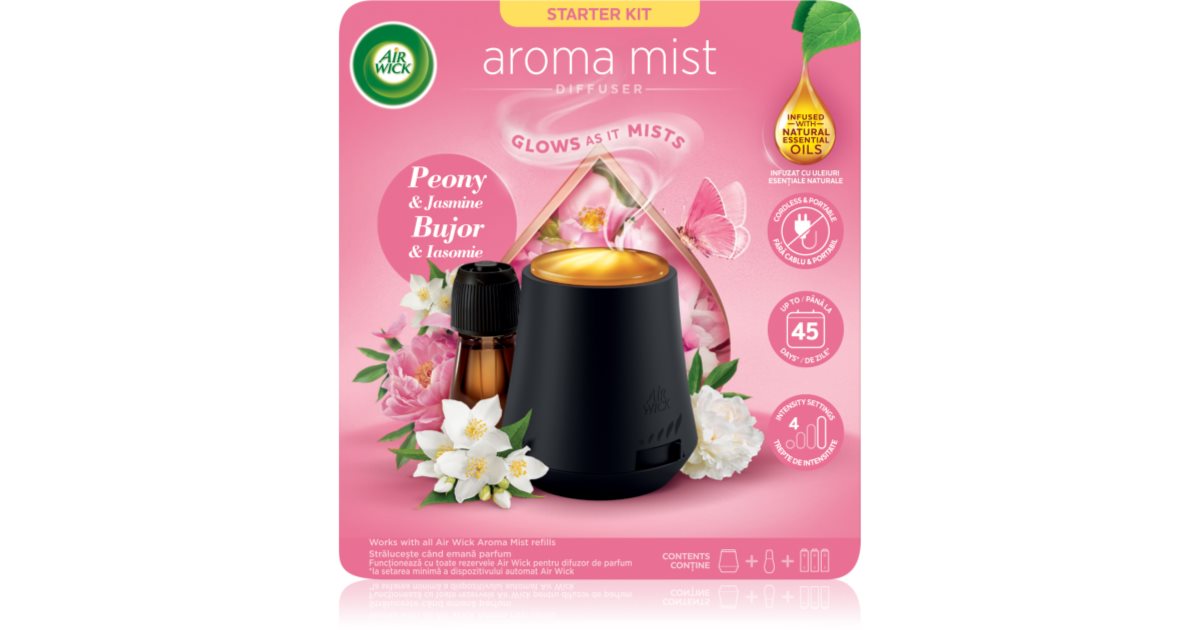 Air Wick Aroma Mist Peony & Jasmine difusor de aromas con esencia ...