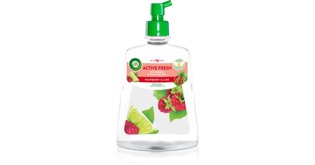 Air Wick Active Fresh Raspberry & Lime air freshener refill | notino.ie