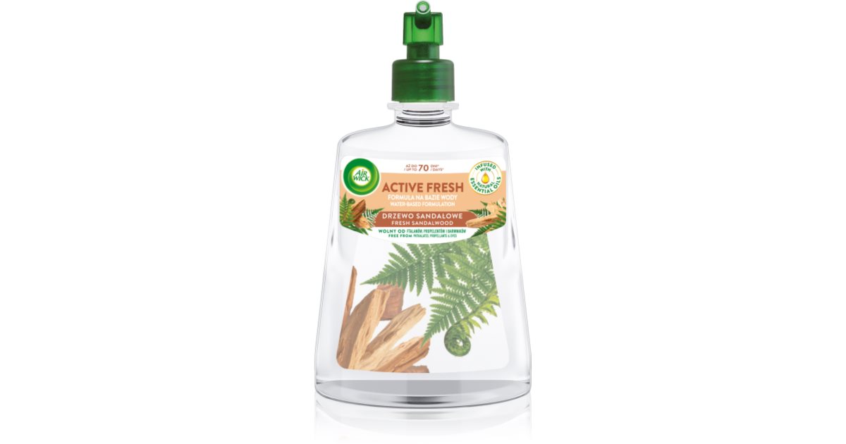 Air Wick Active Fresh Fresh Sandalwood luftfrisker Genopfyldning | Dufte til hjemmet Air Wick ...