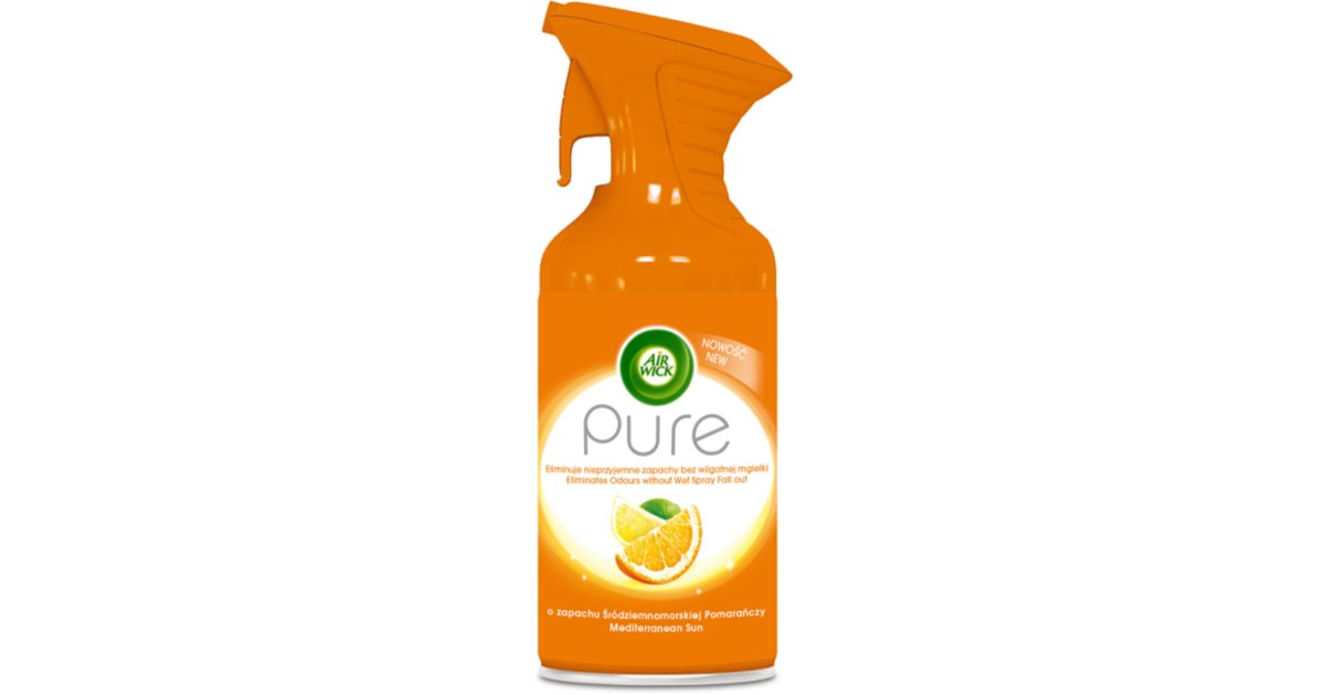 Air Wick Pure Mediterranean Sun parfum d'ambiance 250 ml | notino.fr
