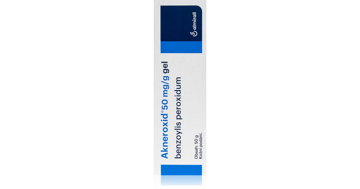 Akneroxid Akneroxid 5 50mg/g gel proti akné | notino.cz