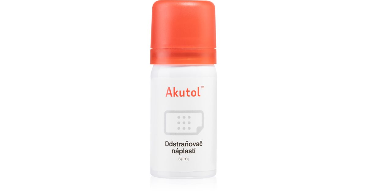 AKUTOL Patch remover Spray zur schnellen und schonenden Entfernung von ...