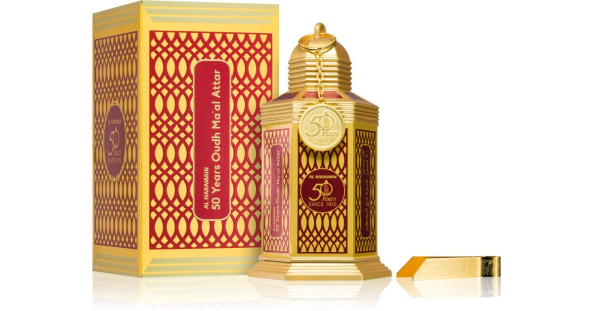 Al Haramain 50 Years Oudh Ma'al Attar viiruk | notino.ee