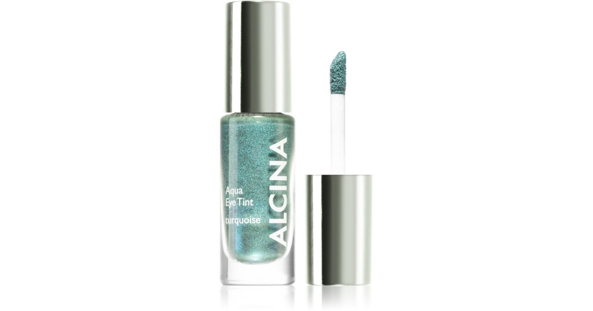 Alcina Summer Breeze Aqua Eye Tint 2-Phase Eyeshadow with Metallic ...