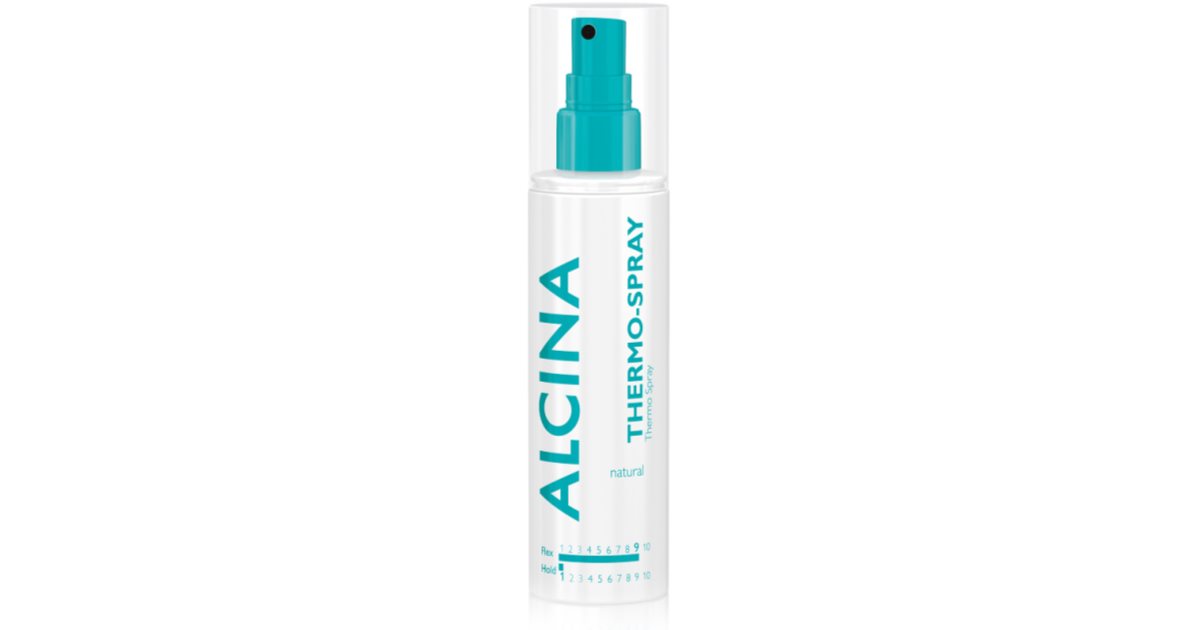 Alcina Styling Natural spray thermo-protecteur pour cheveux exposés à ...