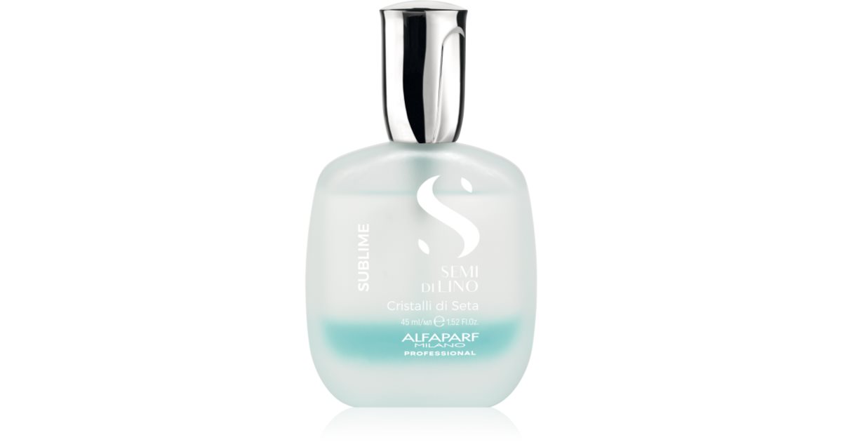 Alfaparf Milano Semi di Lino Sublime Cristalli ser pentru par pentru un ...