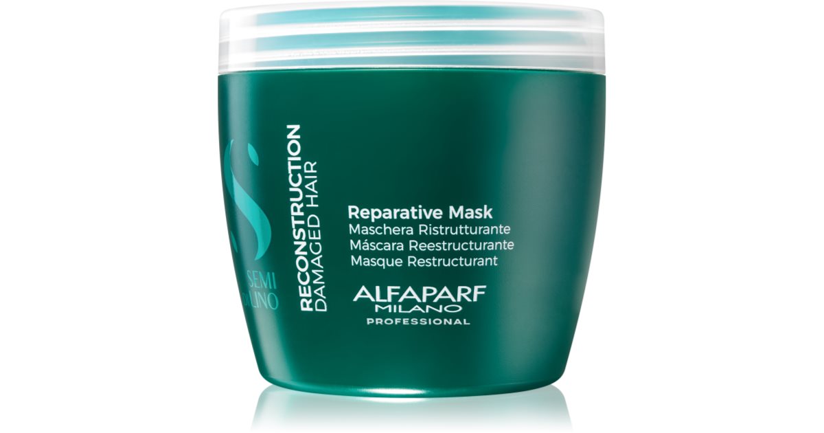 Alfaparf Milano Semi di Lino Reconstruction Reparative Restorative Mask ...