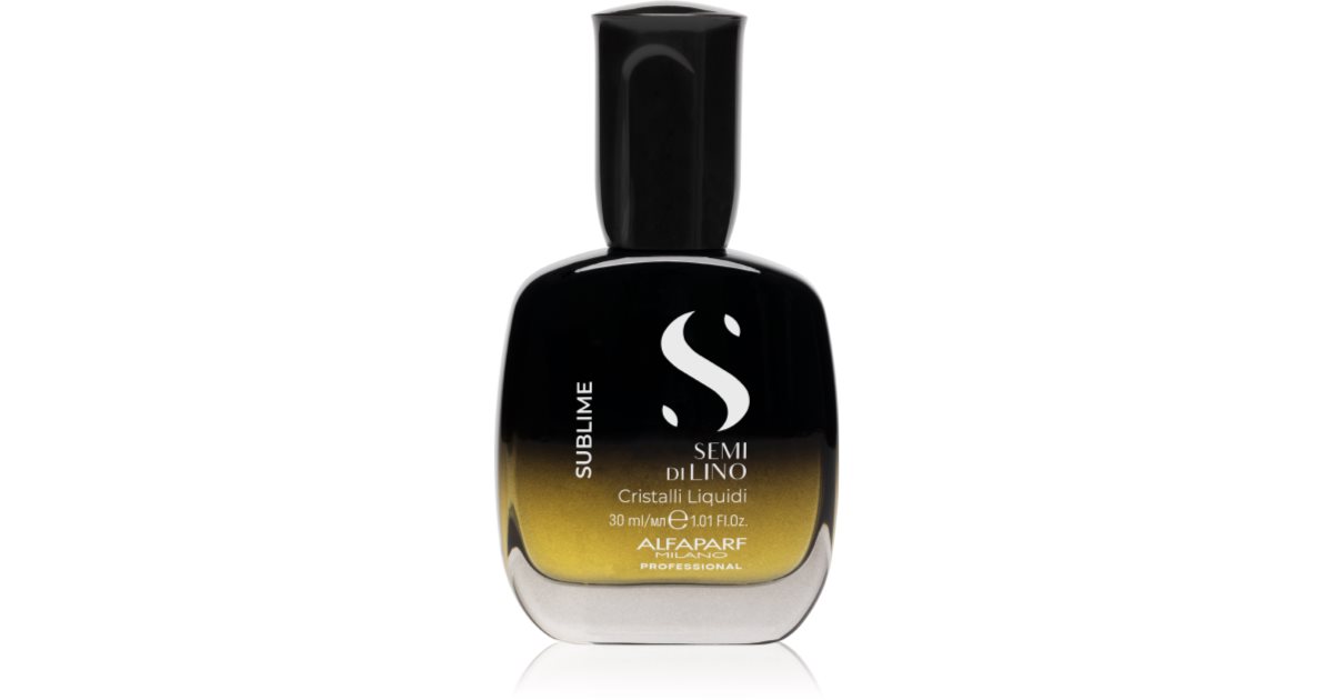 Alfaparf Milano Semi di Lino Sublime Cristalli aceite hidratante para ...