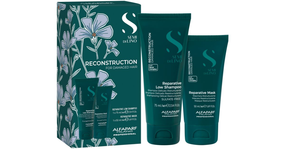 Alfaparf Milano Semi di Lino Reconstruction Minisize Kit | Livrare ...