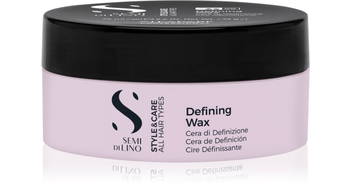 Alfaparf Milano Semi di Lino Style&Care Defining wax cire sculptante ...