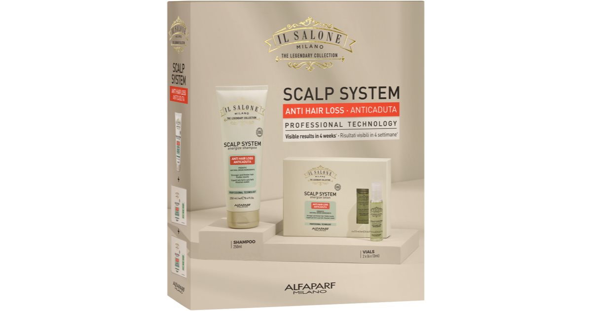 Alfaparf Milano Il Salone Milano Scalp System set to support hair ...