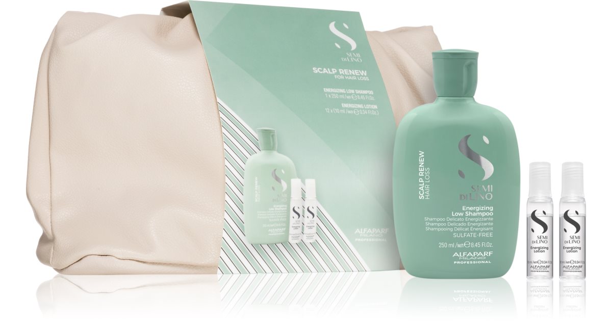 Alfaparf Milano Semi Di Lino Scalp Renew Kit | notino.gr