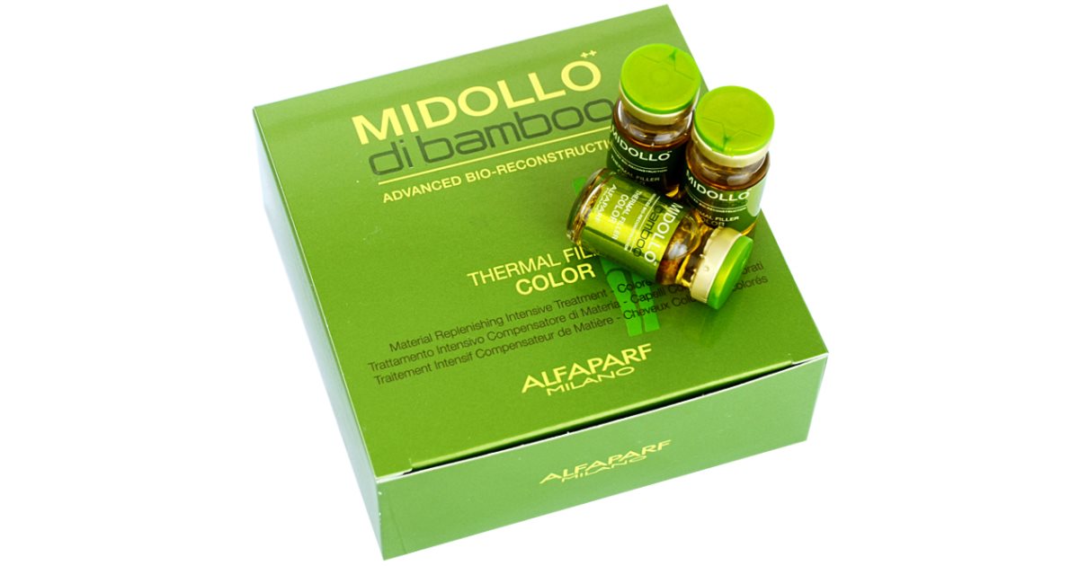 Alfaparf Milano Midollo di Bamboo tratamiento capilar para cabello ...