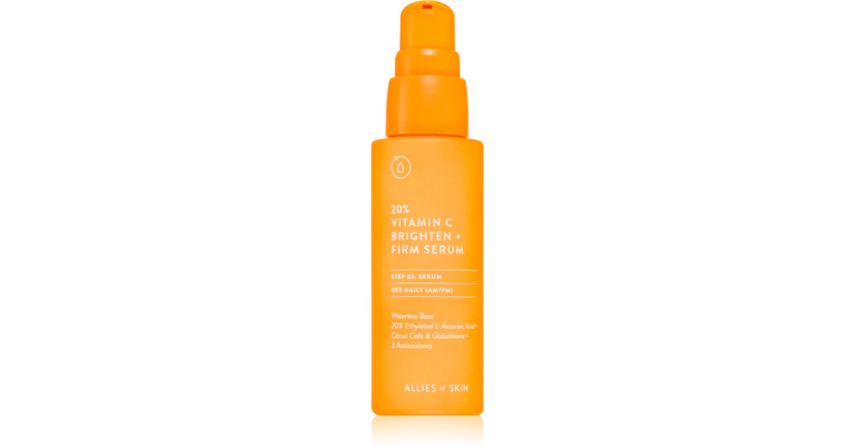 Allies of Skin Vitamin C firming serum with a brightening effect ...