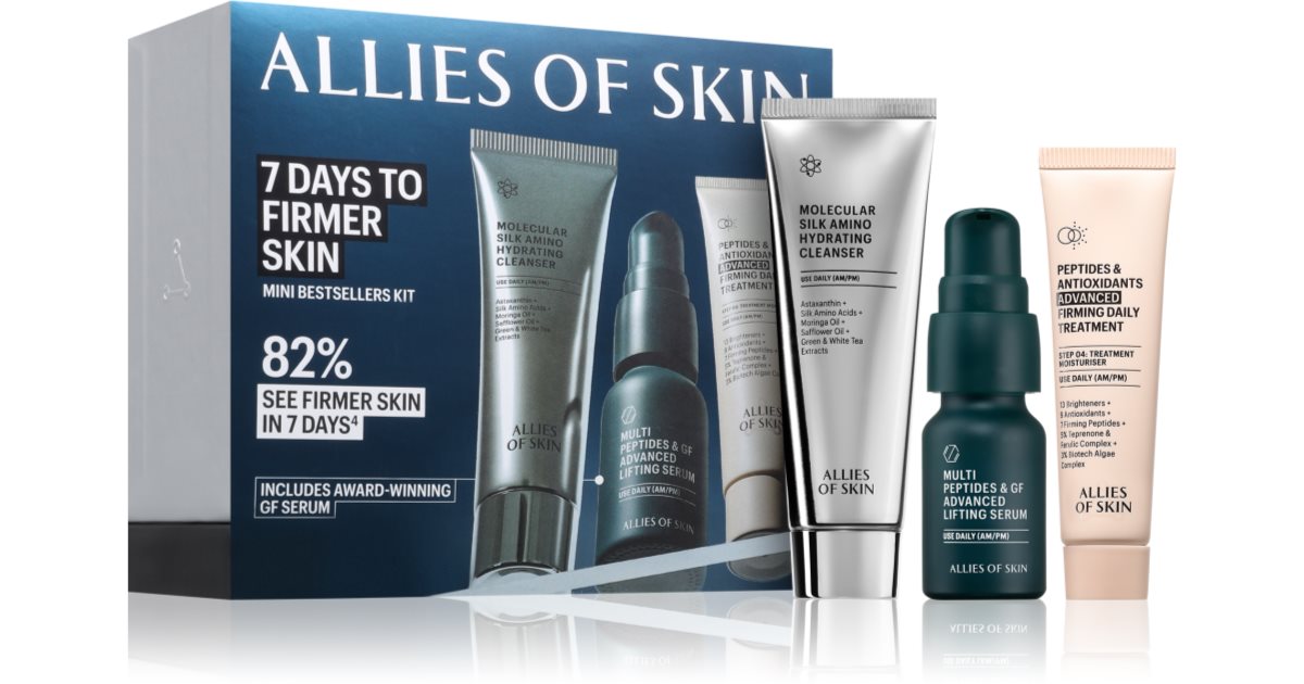 Allies of Skin 7 Days to Firmer Skin Kit care with firming effect ...