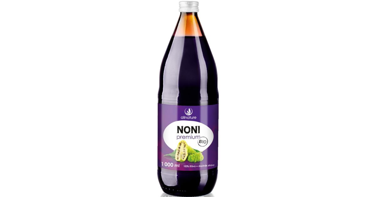 Allnature Noni Premium BIO 100% šťáva v BIO kvalitě | notino.cz