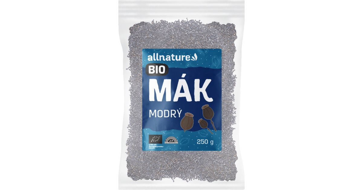 Allnature Mák modrý BIO semínka v BIO kvalitě | notino.cz