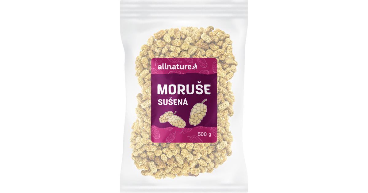 Allnature Moruše sušená sušené ovoce | notino.cz