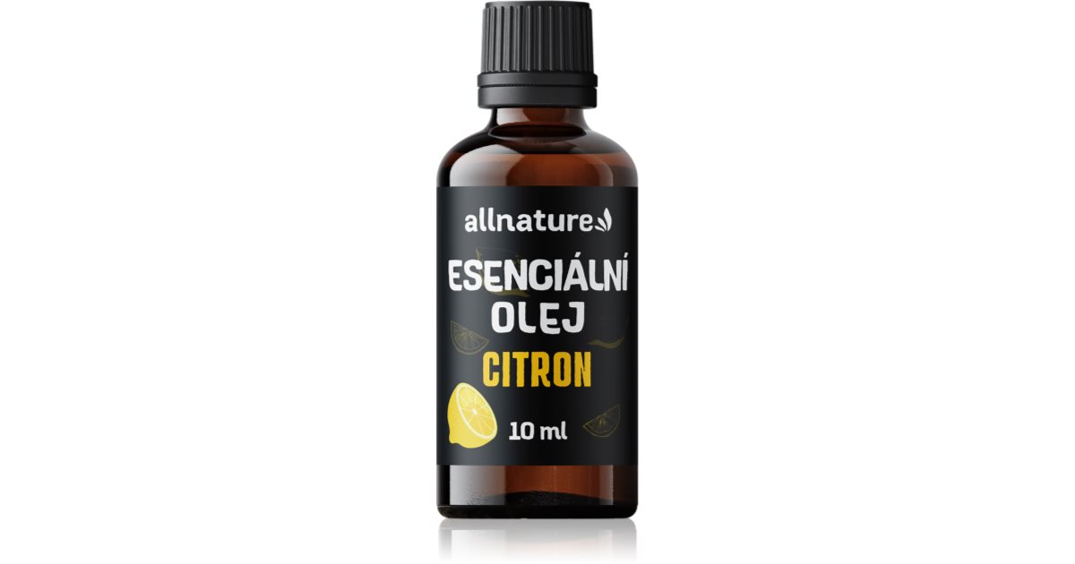 Allnature Essential Oil Lemon essential oil for better mental health ...