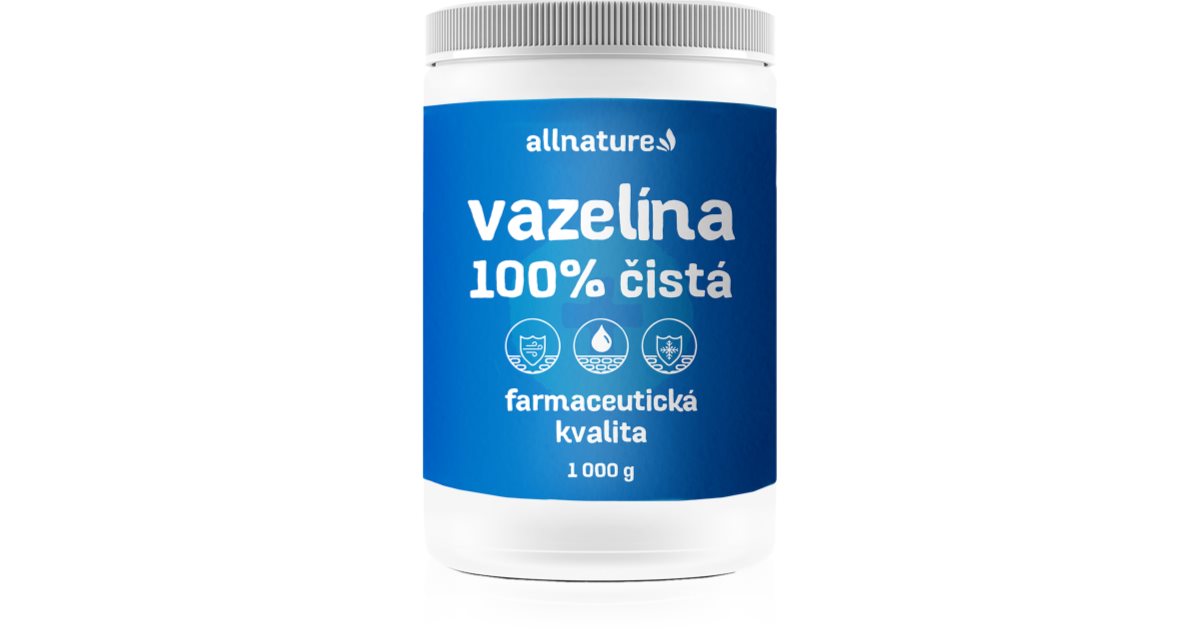 Allnature Vaseline 100% Pure vazelin brez dišav | notino.si