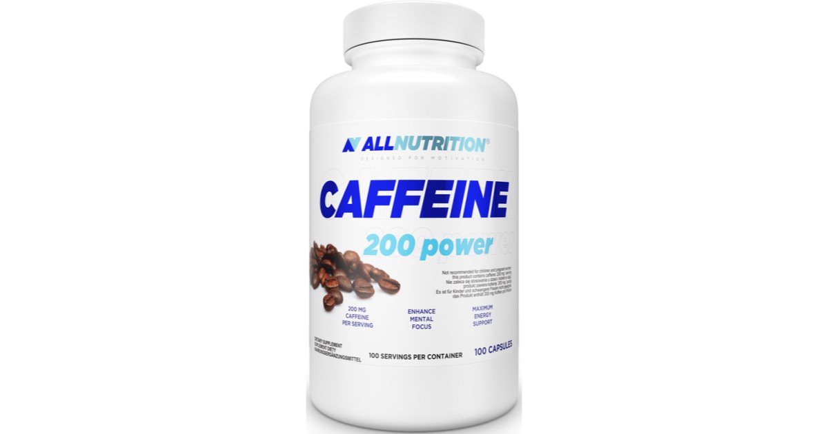 Allnutrition Caffeine 200 Power kofeinové kapsle | notino.cz