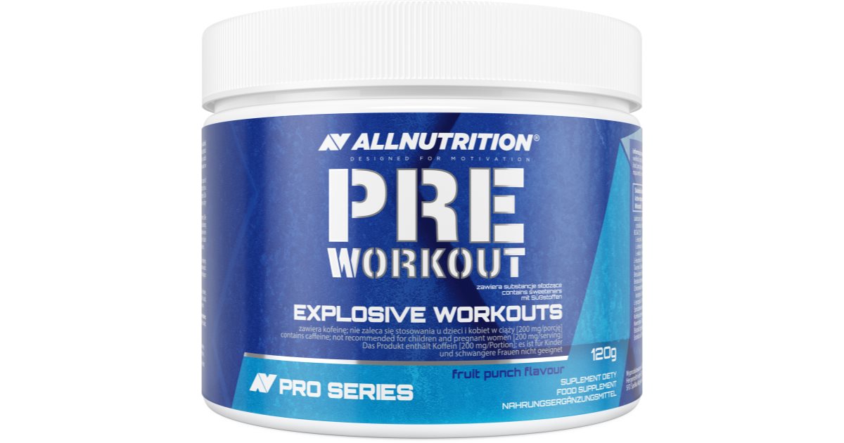 Allnutrition Pro Series Pre Workout podpora sportovního výkonu s ...