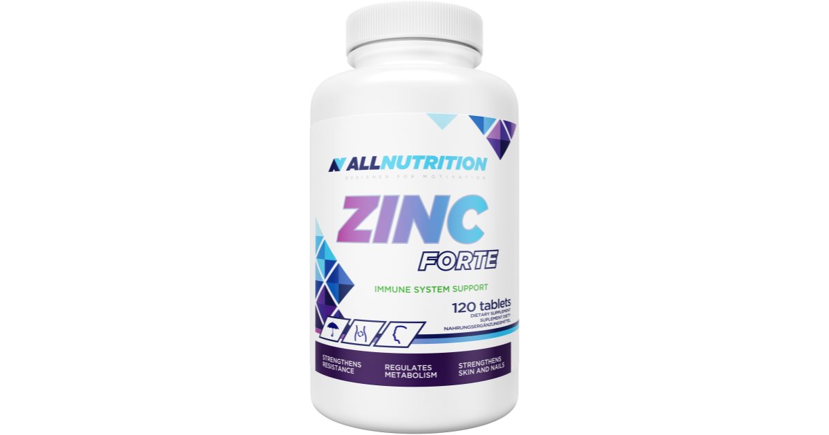 Allnutrition Zinc Forte Tabletten zur Unterstützung des Immunsystems ...