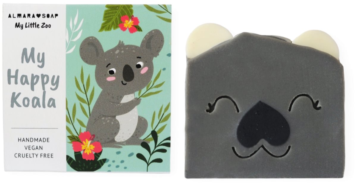 Almara Soap My Happy Koala Håndlavet sæbe Med hindbæraromaer | notino.dk
