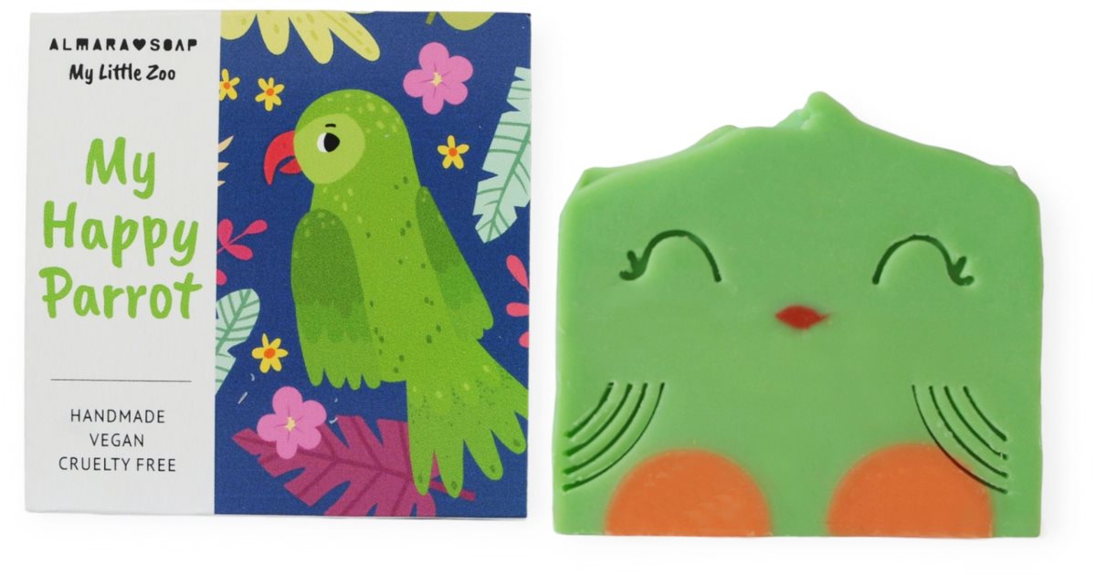 Almara Soap For Kids My Happy Parrot savon fait à la main pour enfant ...