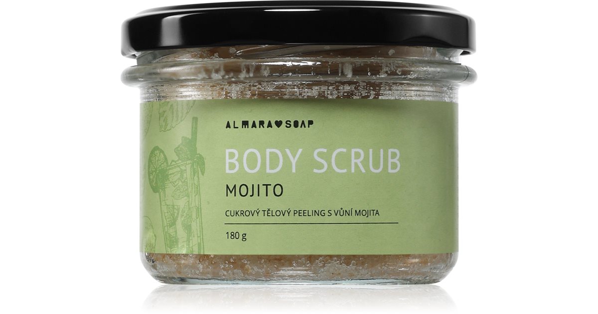 Almara Soap Body Scrub Körper-Peeling mit Zucker